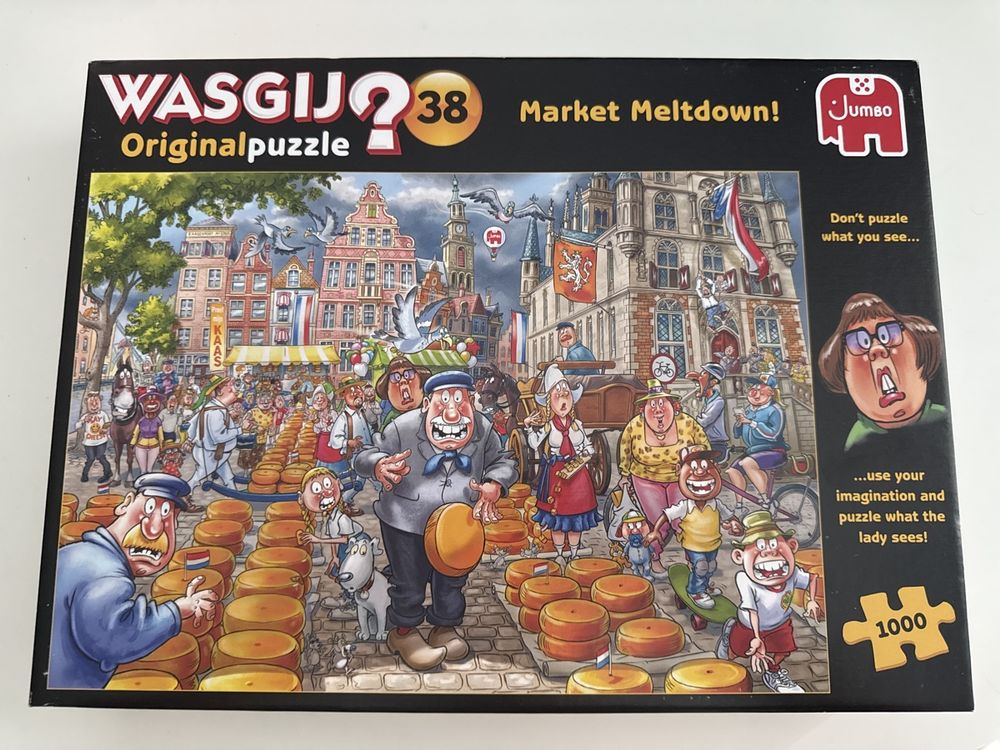 Wasgij Puzzle Nr.38 - Market Meltdown! - 1000 Teile🧩 (Neu (gemäss ...