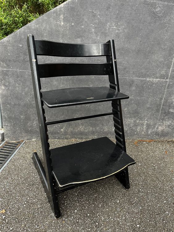 Wunderschãne Stokke Tripp Trapp Schwarz Fotos