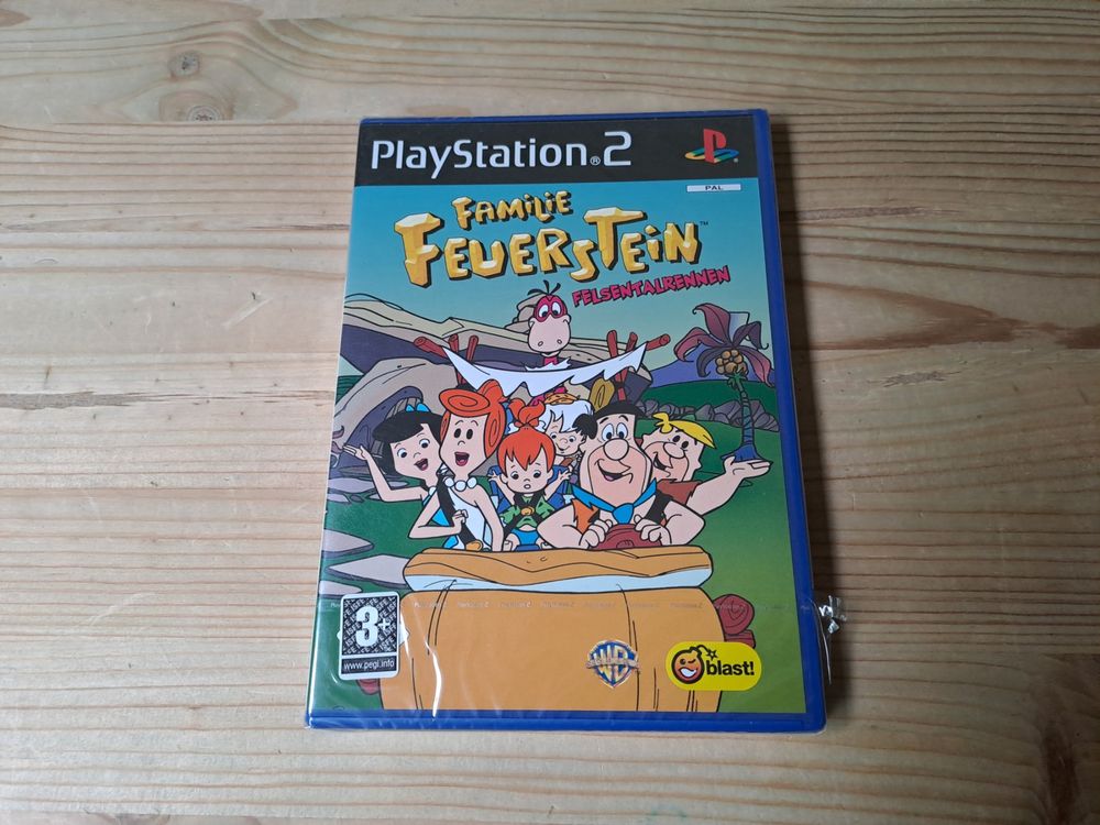 Familie Feuerstein Felsentalrennen – NEU – PS2 (Neu und originalverpackt) in Welschenrohr für ...
