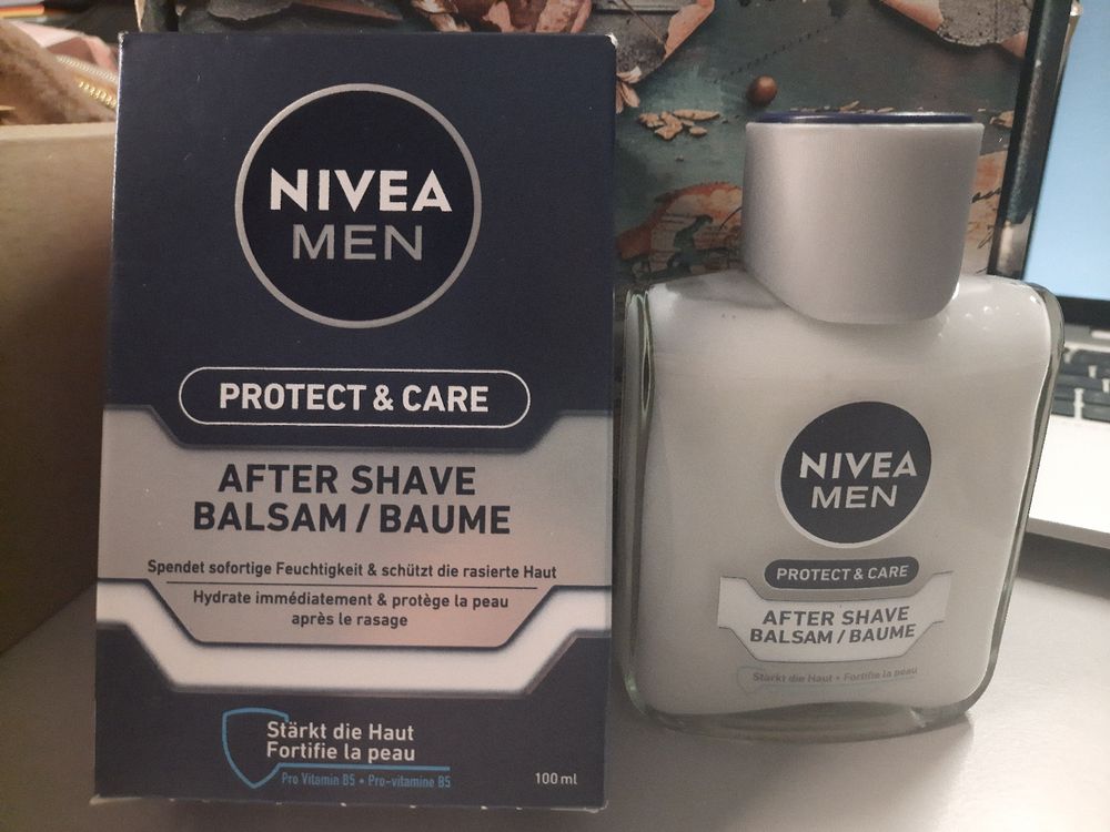 Nivea Men After Shave Balsam, NEU, ungeöffnet, 100ml🥸🖤💧🌚 (Neu und ...