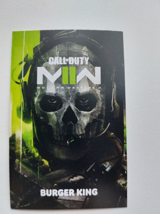 Call of Duty Modern Warfare 2 - (Codes McDonald's) Frs 1 (Neu und ...