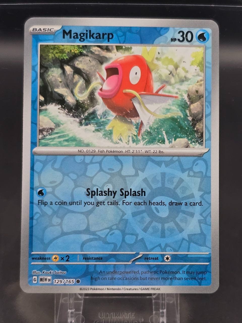 Magikarp [Reverse Holo] #129 MEW 151 NM / 🇬🇧 (D'occasion) à COINTRIN ...