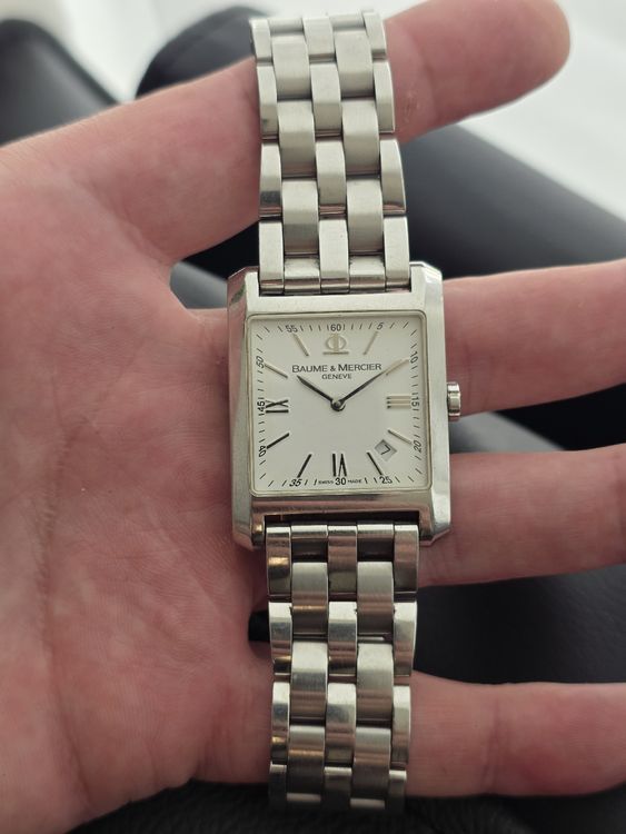 Baume & Mercier Geneve Tank Acier Quartz (D'occasion) à Grand-Lancy ...