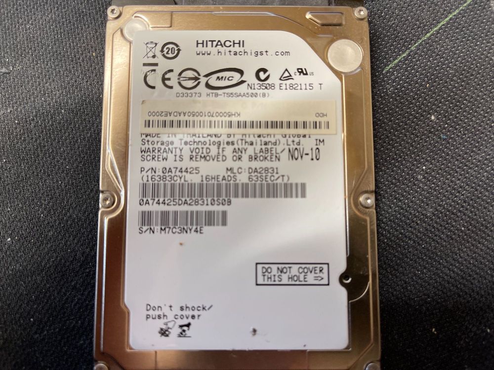 Hitachi 500 Gb | Kaufen auf Ricardo