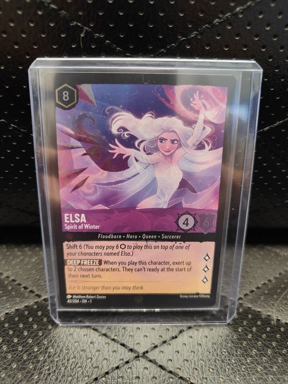 Lorcana - Elsa - 42/204 - EN - 1TFC - LEGENDARY FOIL | Kaufen auf Ricardo