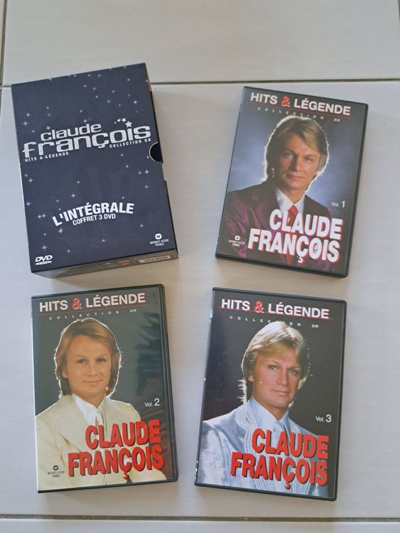 DVD Claude François L'Intégrale Collection coffret 3 DVD (Neu (gemäss ...