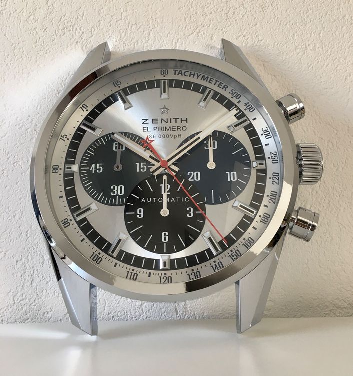 Grande horloge murale Zenith El Primero (D'occasion) à Genève pour CHF ...