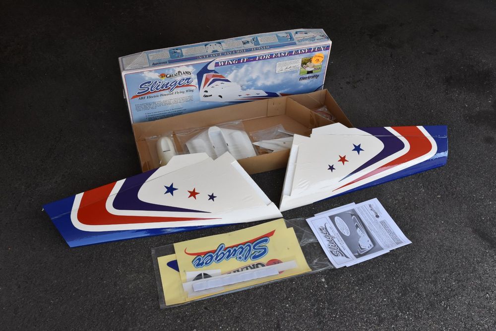 GreatPlanes Slinger | RC Nurflügler | Bausatz (Neu (gemäss Beschreibung ...
