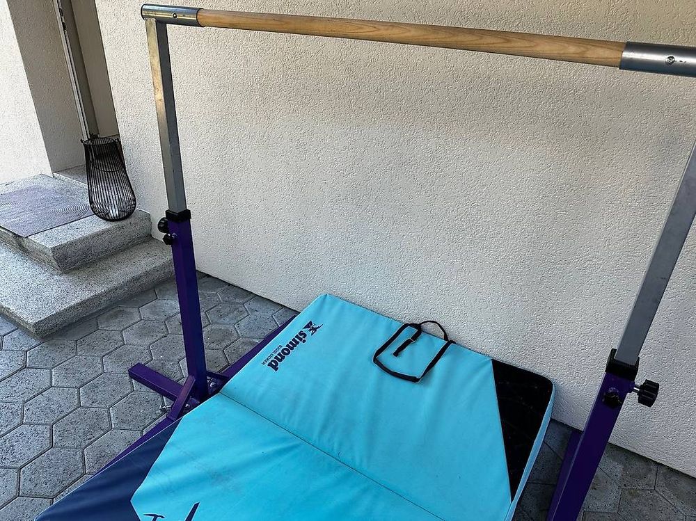 Gymnastik Turnreck Höhenverstellbare Turnstangen Belastbare (Gebraucht ...