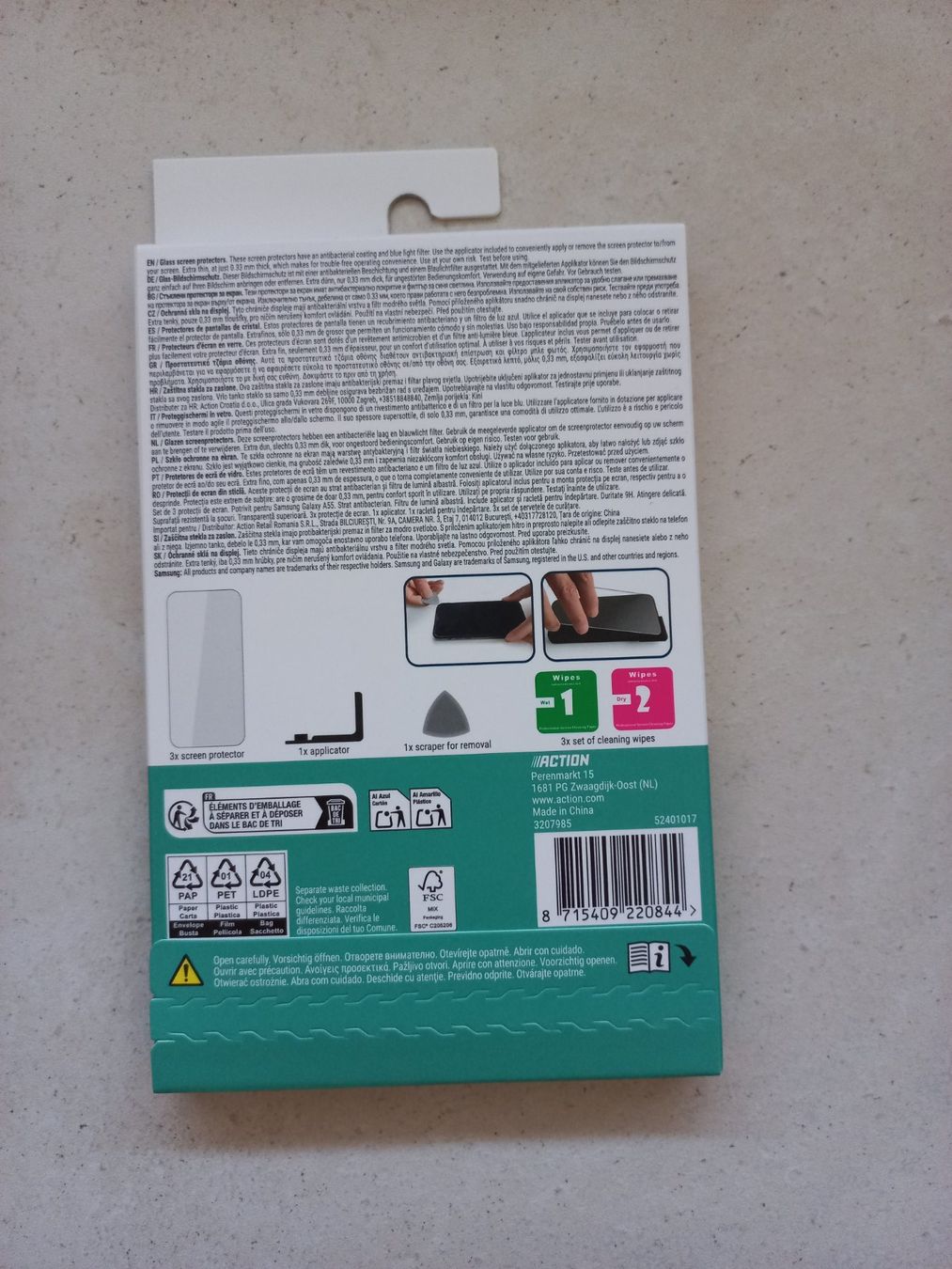Film (3x) protection Samsung (Neuf avec emballage d'origine) à Biel ...
