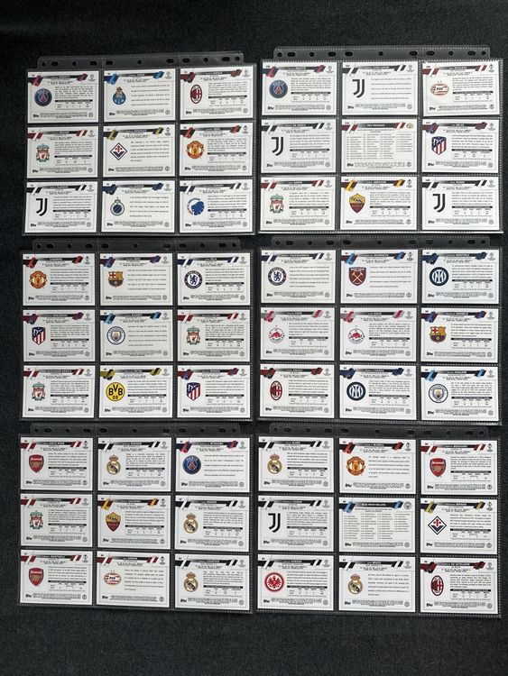 TOPPS UCC / UEL / UCL 22/23 BASE SET (VOLLSTÄNDIG) (Neu (gemäss Beschreibung)) in Binz für CHF ...