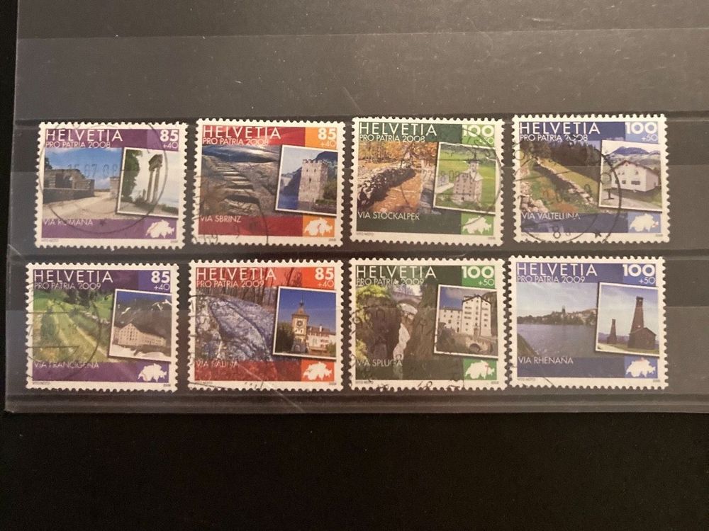 2008-2009 Pro Patria Oblitérés (Gebraucht) in Sottens für CHF 4.5 – mit Lieferung auf Ricardo kaufen
