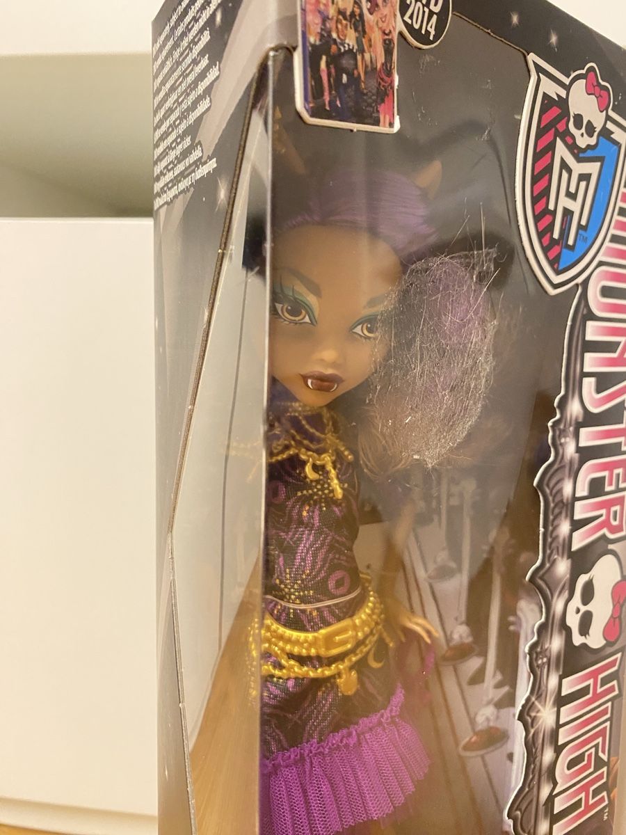 clawdeen wolf - frights camera action - Monster high - OVP (Neu (gemäss ...