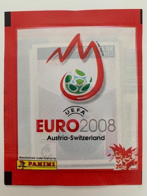 Panini Original Tüte 2008 Switzerland Austria rote Version (Neu und ...