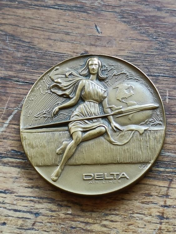 Bronze Medaille / Delta Air Lines - Boeing 727 (Gebraucht) in Brugg AG ...