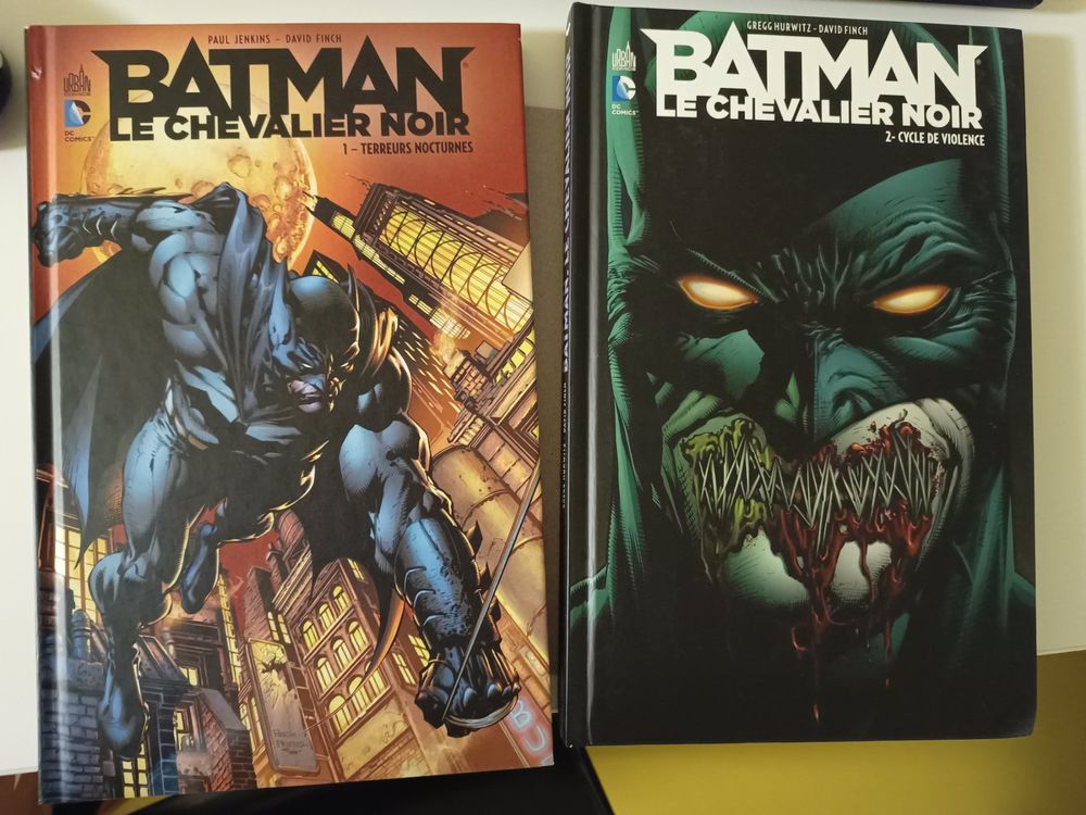 DC comics Batman le chevalier noir tomes 1 et 2 (Gebraucht) in Sierre ...