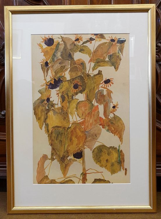 Egon SCHIELE - Sonnenblumen, 1911 | Kaufen auf Ricardo