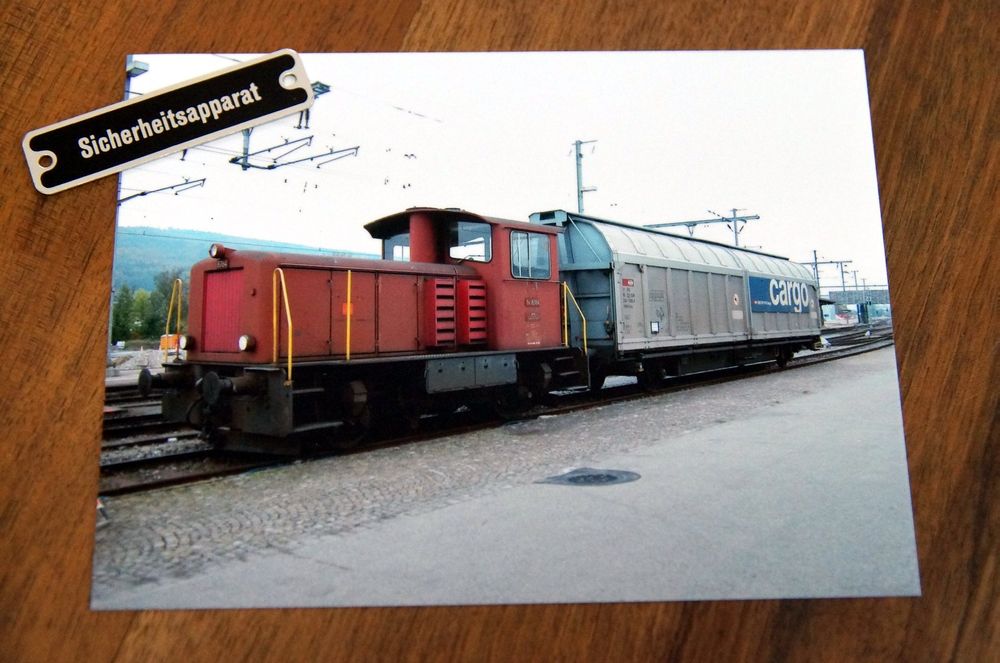 SBB Tm IV Nr. 8784 mit Cargo-Schiebewandwagen (Foto) (Gebraucht) in Schönenwerd für CHF 5 – mit ...