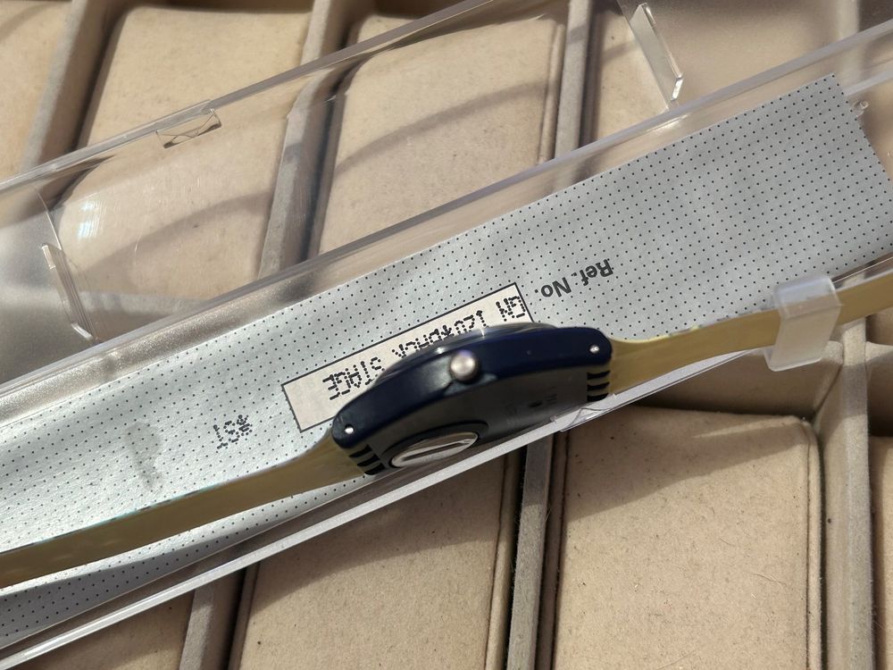 Vintage Swatch BACK STAGE GN120 neuve fonctionne 1991 | Kaufen auf Ricardo