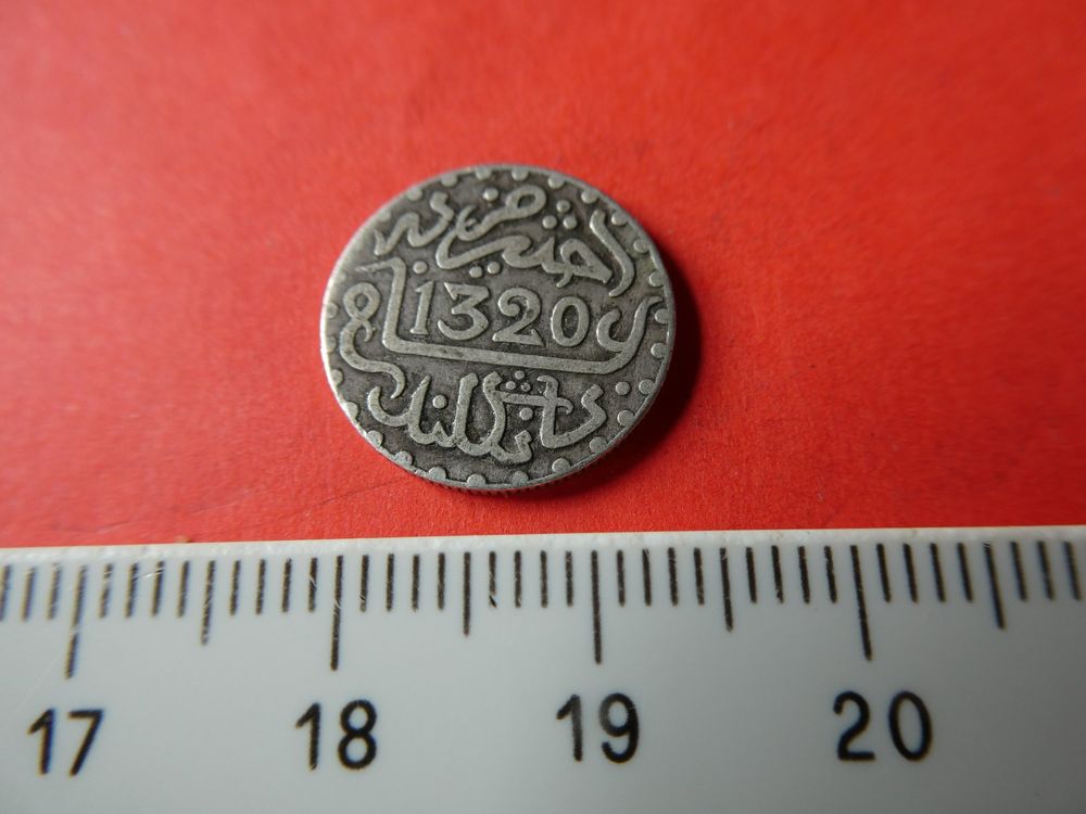 Marokko AH 1320 (1903), Silbermünze 17 mm | Kaufen auf Ricardo