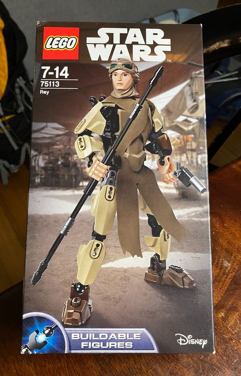 LEGO STAR WARS - 75113 - BUILDABLE FIGURES - REY (Neu und ...