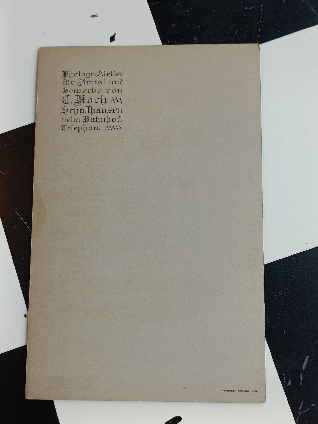 Antikes Photo auf Karton / Trachten Frauen Schaffhausen 1900 (Gebraucht ...