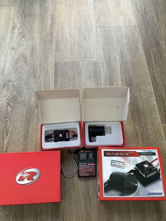 Robitronic Razer ten Brushless Combo 60A 2-3s Motor 3652 460 (Gebraucht ...