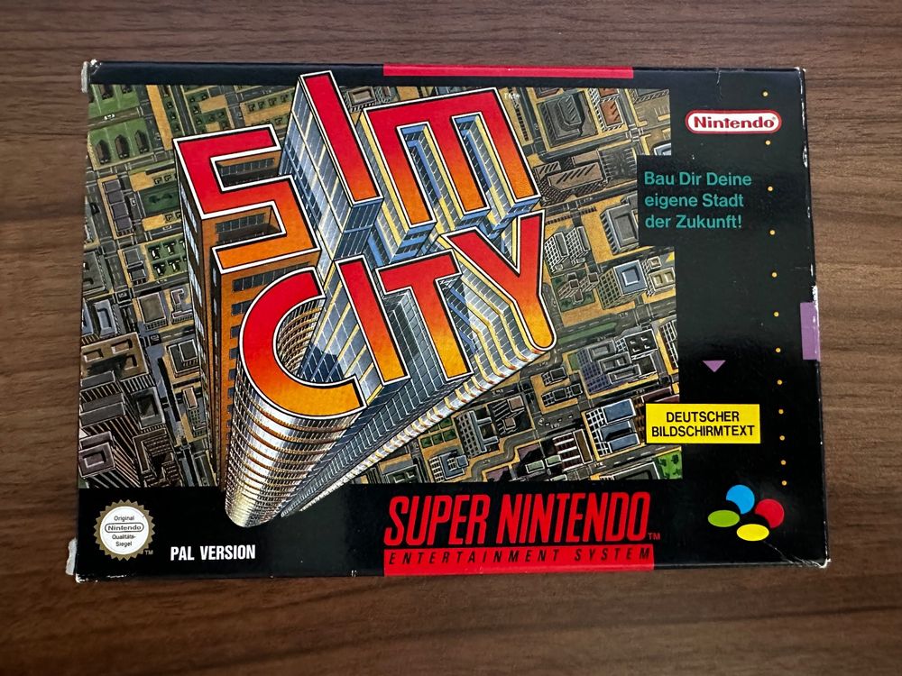 SNES: Sim City mit OVP und Anleitung (Gebraucht) in für CHF 29 – mit ...
