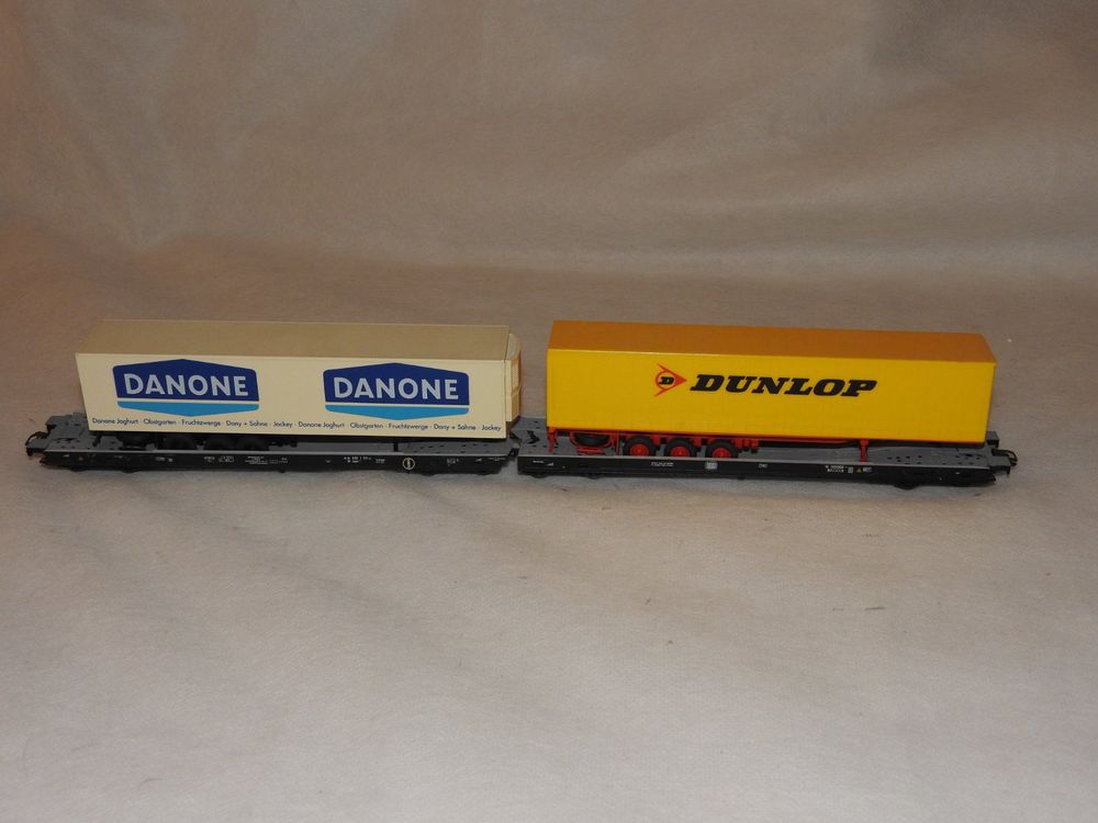 Roco 1901, Auto+Waggon, Kombi-Rail Huckepack-Transportwagen (Gebraucht ...
