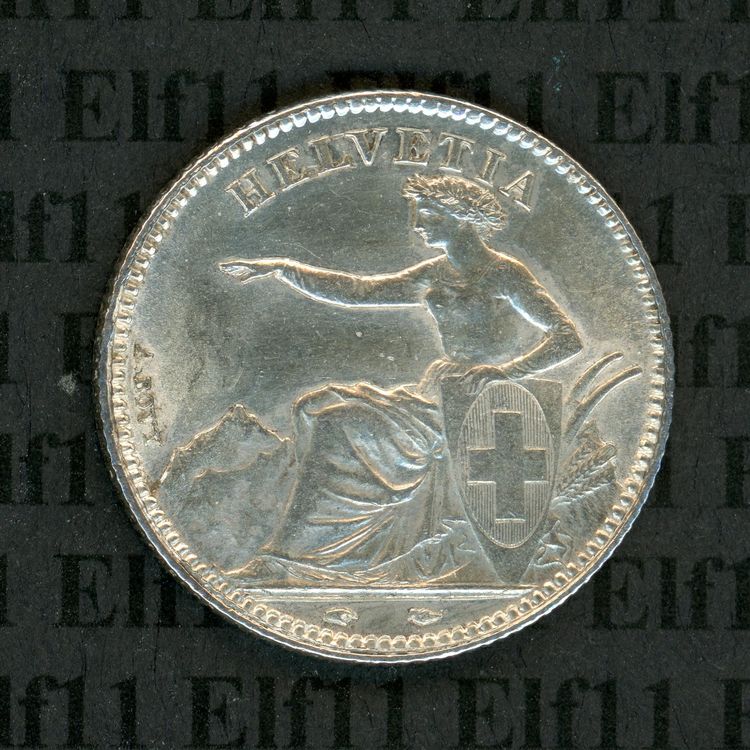 CHF___1.00 1850 stgl 1 Franken (Neu (gemäss Beschreibung)) in Widnau für CHF 590 – mit Lieferung ...