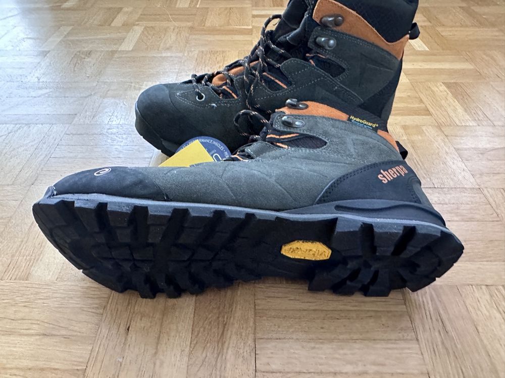 Sherpa Belbas 2, Herren Wandersc, Goretex, black/orange, 45 | Kaufen ...