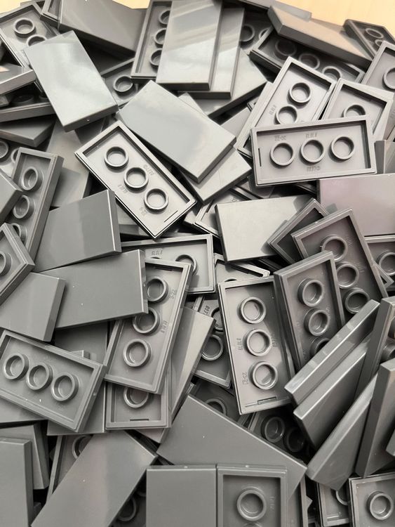 Lego 13x Fliesen 2x4- dark blush gray (87079) | Kaufen auf Ricardo