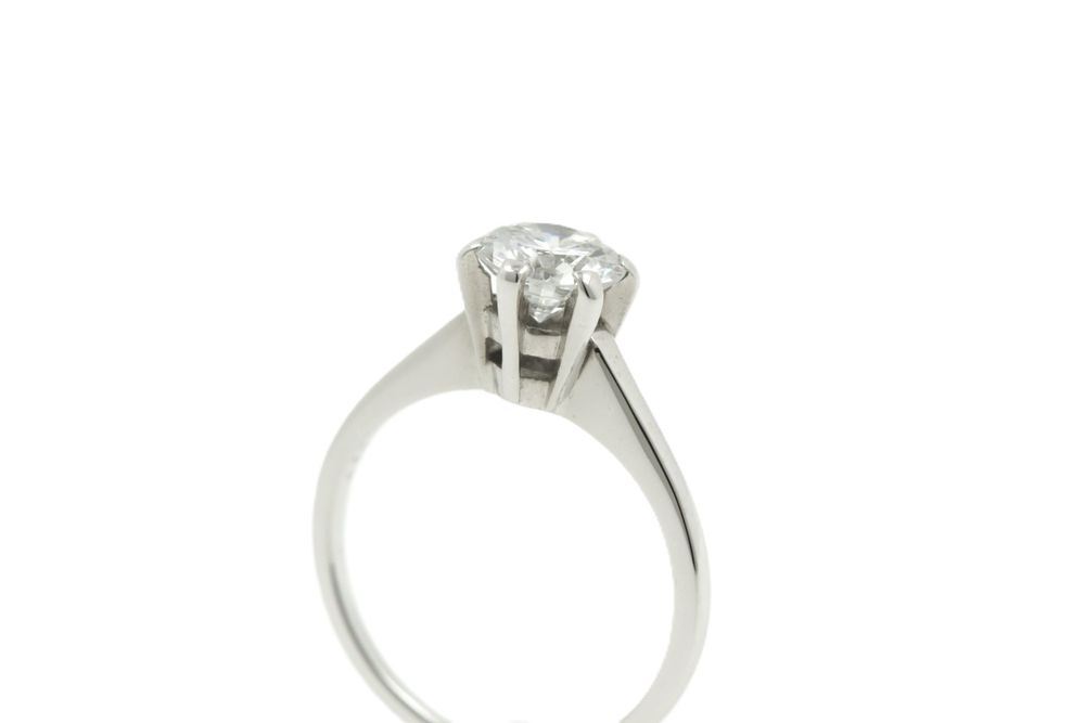 Brillant Solitär Ring 0.6ct vom KURZ 18K Weissgold *S1779 (Gebraucht) in Zürich für CHF 3900 ...