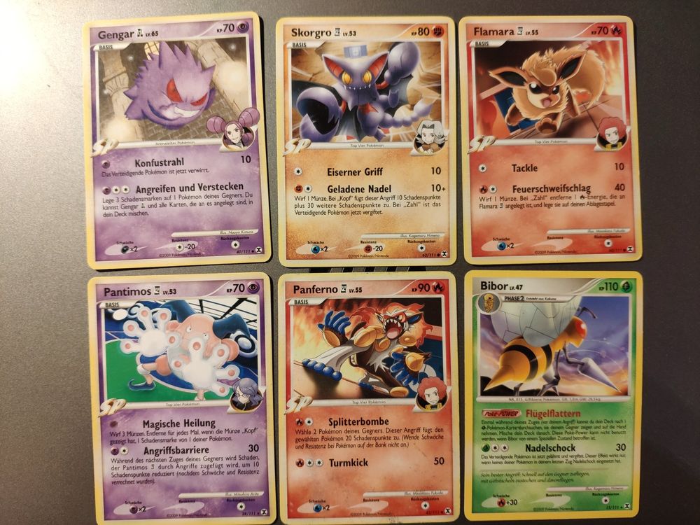 Rising Rivals Gengar Pantimos Panferno Bibor Flamara Skorgro (Gebraucht ...