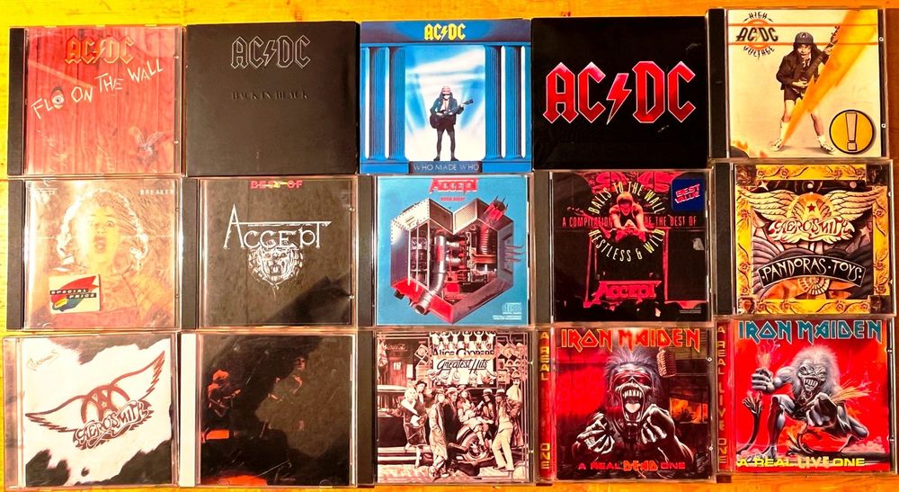 60 CD Hard Rock, Heavy, Metal (Gebraucht) in Bern für CHF 91 – mit ...