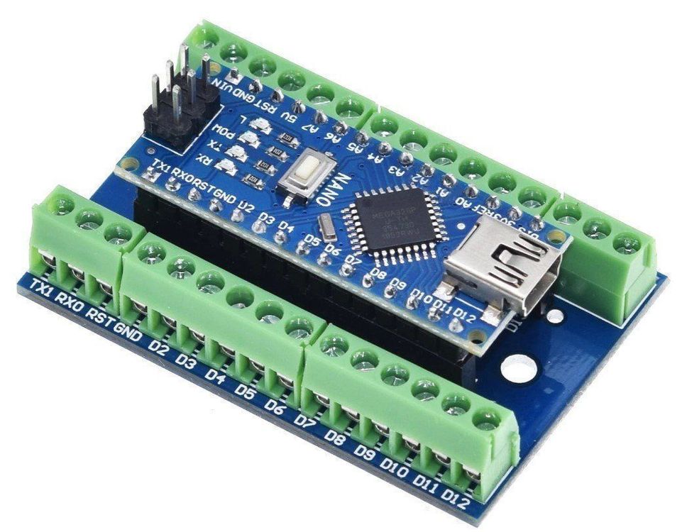 Arduino Nano Klon mit Terminal Adapter | Kaufen auf Ricardo