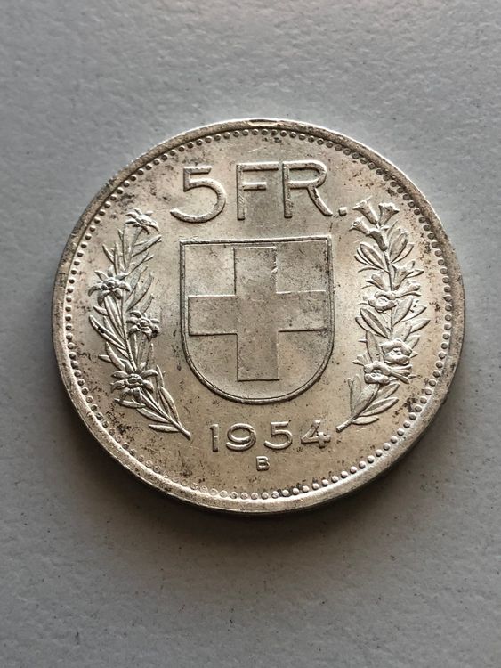 5 Fr. 1954 (Gebraucht) in Schötz für CHF 12 – mit Lieferung auf Ricardo kaufen