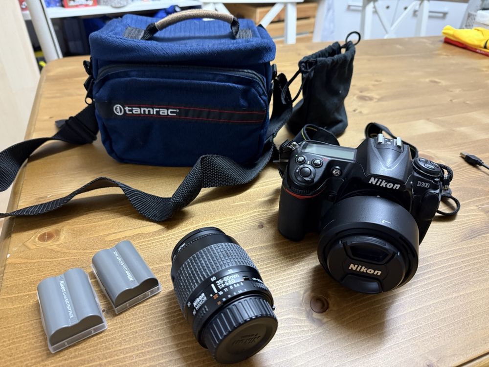 Nikon D300 Kamera mit 2 Objektiven und Tasche (Gebraucht) in Ersigen ...