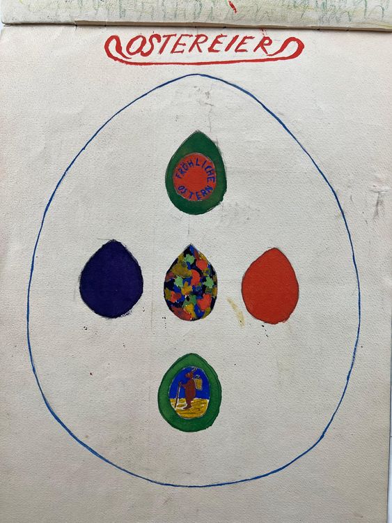 Alfred Koella (1913-2007) Beide Zeichnung (Gebraucht) in Schaffhausen ...