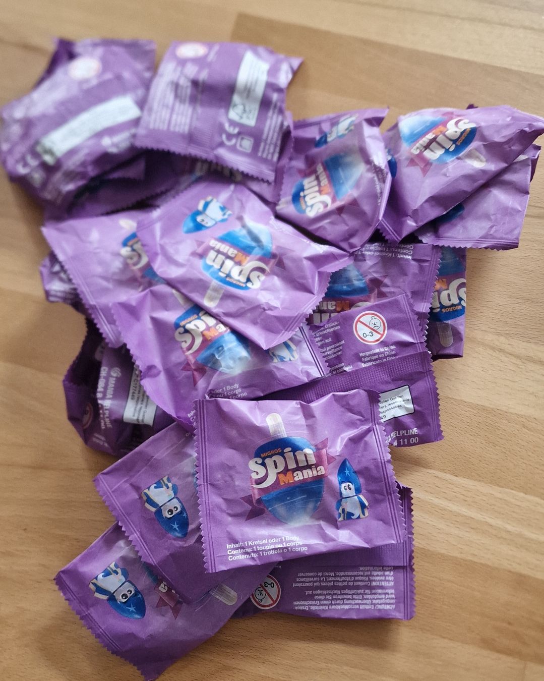 Migros Spin Mania Figur, ungeöffnet, viele verschiedene! (Neu und ...