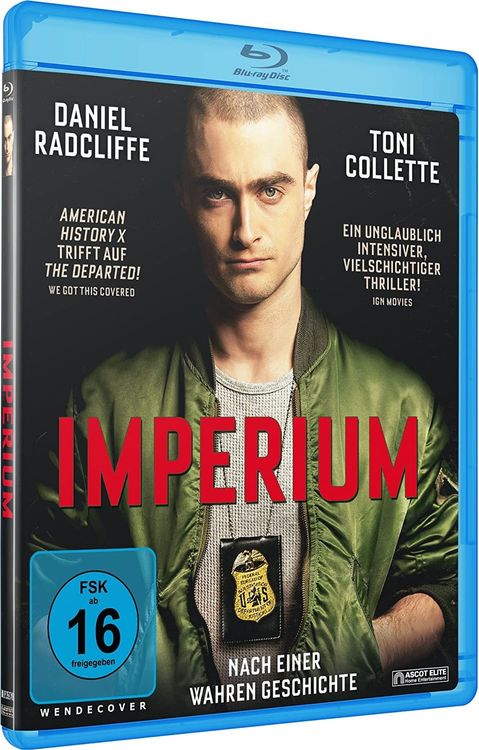 Imperium mit Daniel Radcliffe -BluRay (Neu und originalverpackt) in ...