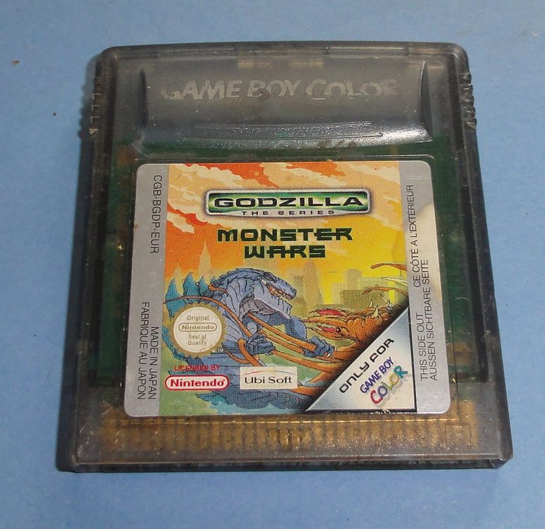 Spiel Godzilla Monster Wars für Nintendo Gameboy Color (Gebraucht) in ...