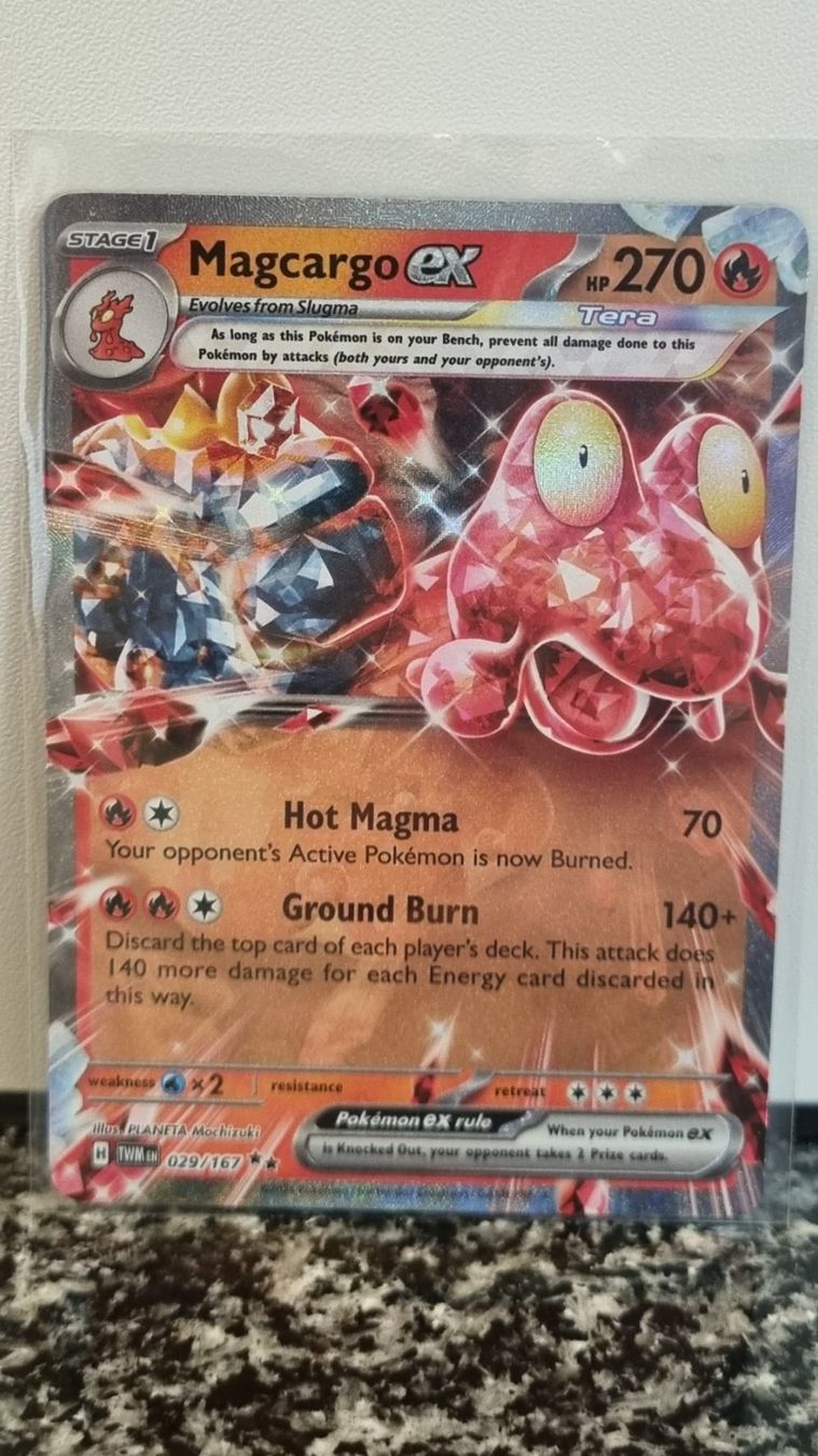 Pokémon – Magcargo ex 🇺🇸 - 29 - Twilight Masquerade (Gebraucht) in Bern ...