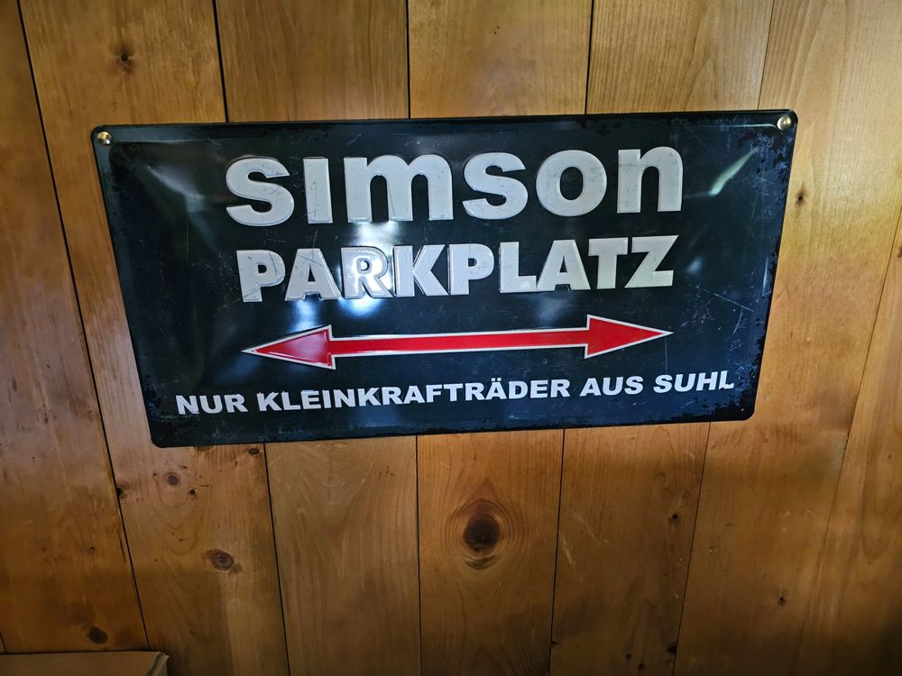Simson Blechschild | Kaufen auf Ricardo