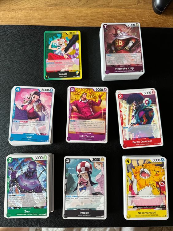 One Piece TCG OP06 Playset all C, UC + some R | Kaufen auf Ricardo