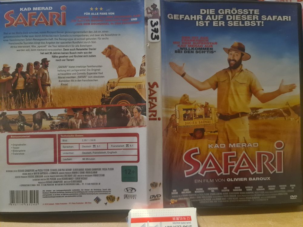 DVD: Safari - Komödie mit Kad Merad - Jetzt ansehen! (Gebraucht) in ...