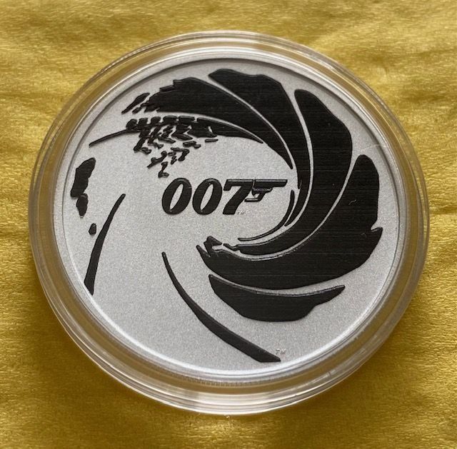 1 Unze James Bond 007 Black Edition 2022 (Neu (gemäss Beschreibung)) in ...