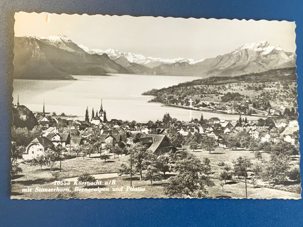 alte AK 10558 Küssnacht a. Rigi 1956 (Gebraucht) in Erlenbach ZH für CHF 7 – mit Lieferung auf ...