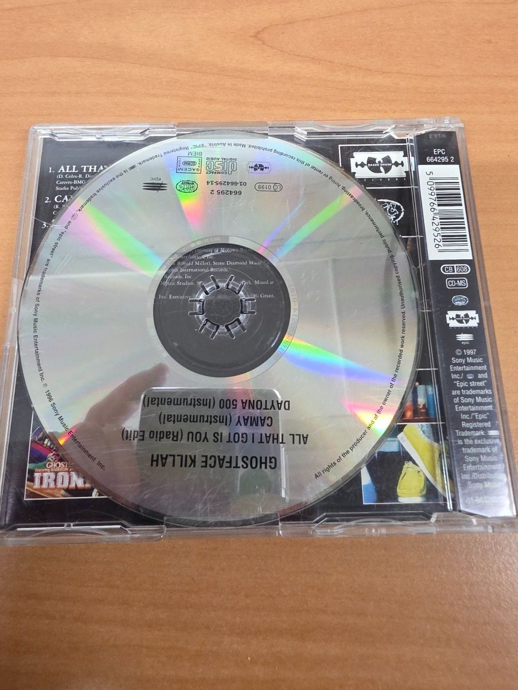 CD Single - Ghostface Killah – All That I Got Is You (1997) (Gebraucht ...