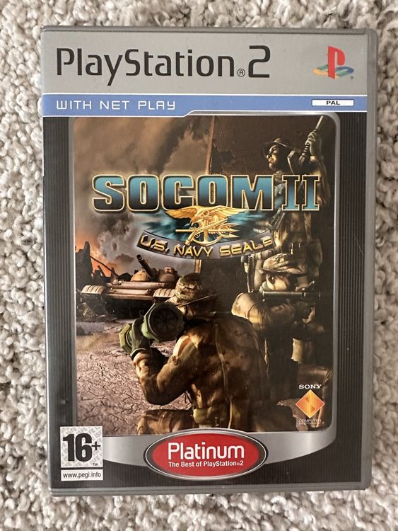 SOCOM II US Navy Seals PS2 Game Platinum | Kaufen auf Ricardo
